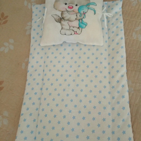 Komplekt bolalar uchun
Odiyal.
Matras.
Yostuqcha.
Platochka.
55000.