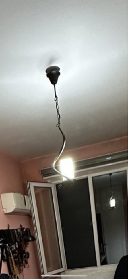 Люстра в виде свечи