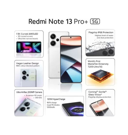 Original Mi note 13 pro plus 24gb 512gb 5G wifi 6
