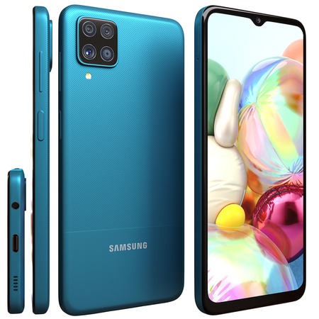 Samsung A12 с коробкой и документами
