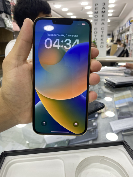 iphone 13 pro max gold 256