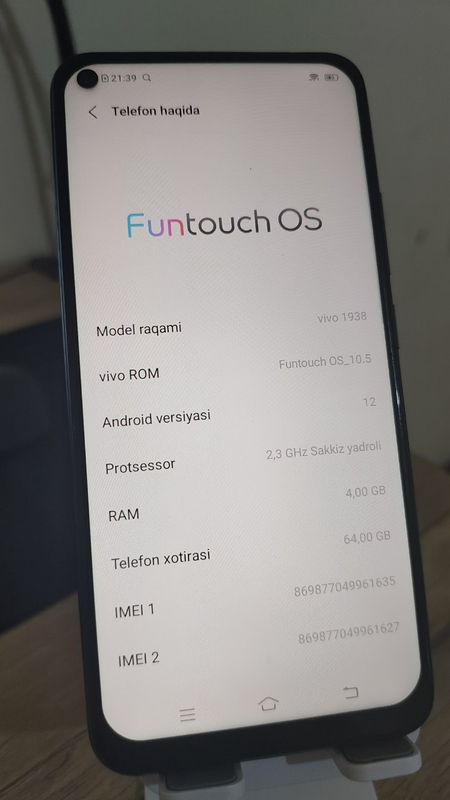 Vivo y30 64/4 edial