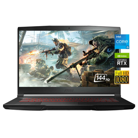 MSI GF63 Intel i5-11400H/16GB/512GB/RTX3050 4GB/15.6