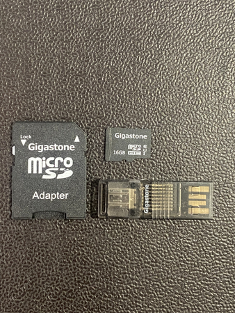 Gigastone 4 в 1 micro sd флешка 16gb 90 mb/s