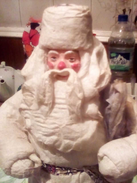 Дед мороз и новогодние игрушки