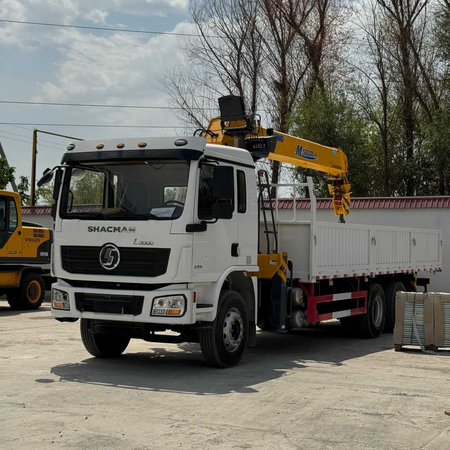 SHACMAN L3000 XCMG ГРУЗОВИК-МАНИПУЛЯТОР 2024 full zakazga 15 kun