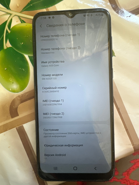 Samsung A03 telefoni