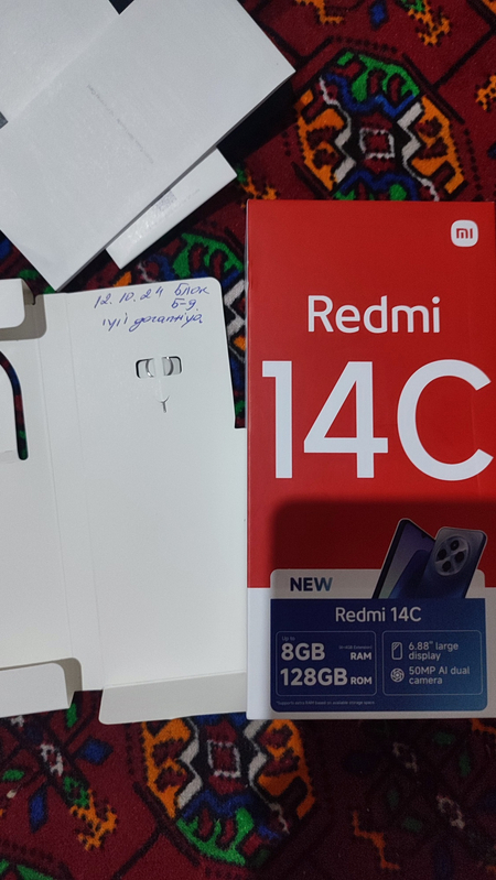 Redmi 14 c telefoni yengi 15 kunlik telefon