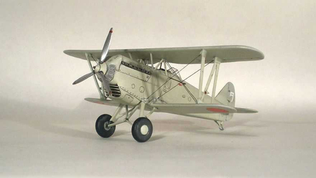 Сборная модель самолета Kawasaki Ki-10 (ICM, 1:72)