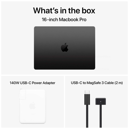 MacBook Pro 16‑inch M3 Pro 18/512GB Space Black (MRW13)