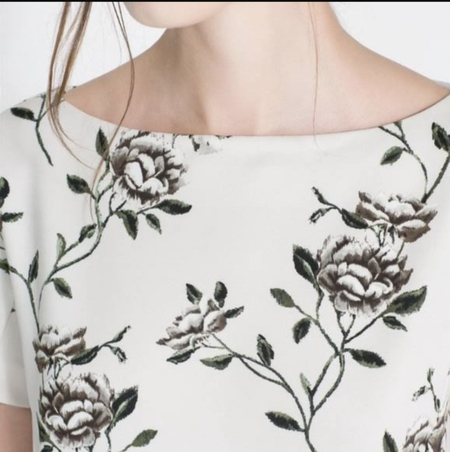 Платье ZARA цветочное