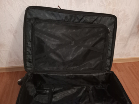 Чемодан большой тканевый