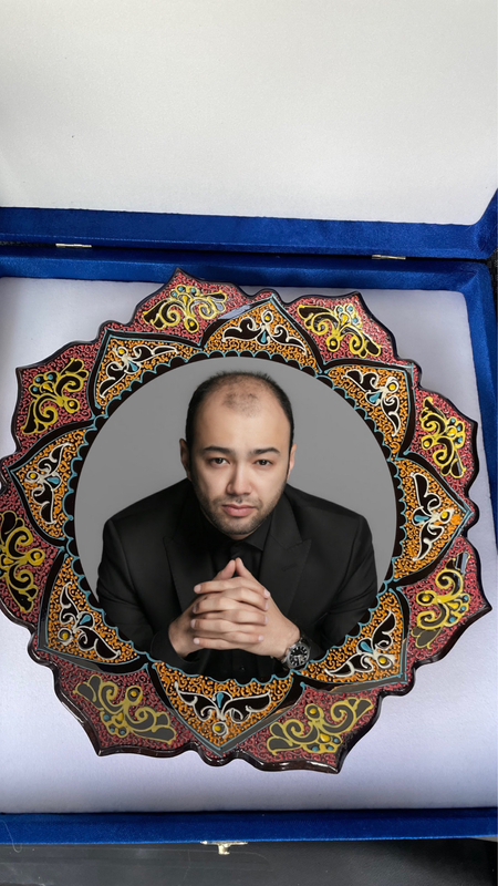 Sovg’a uchun rasm tushurilgan Sopol laganlar
