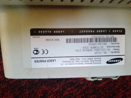 Laser printer Samsung