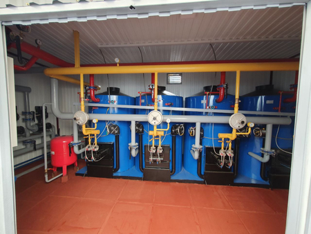 Modullik isitish qozonxonalari “SAF BOILERS”