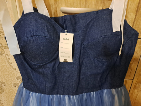 Красивое нарядное платье ZARA