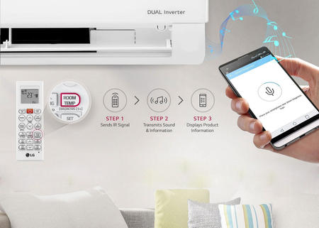 Кондиционер LG B 12TS Pro COOL DUAL WIFI invertor А также 18 24 есть