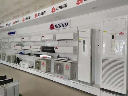 (new) Кондиционер Chigo KFR12AC170 Low voltage + TEN  Доставка