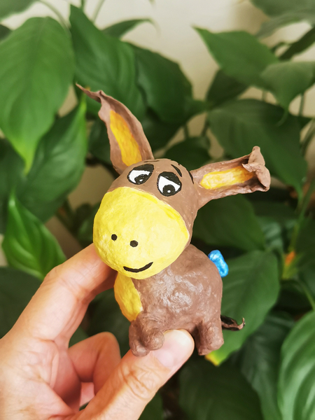 Ватные елочные игрушки