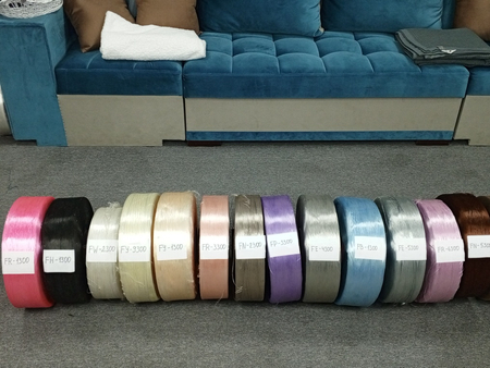 Polyester iplarimiz bor rasmdegi xamma rangdan bor
