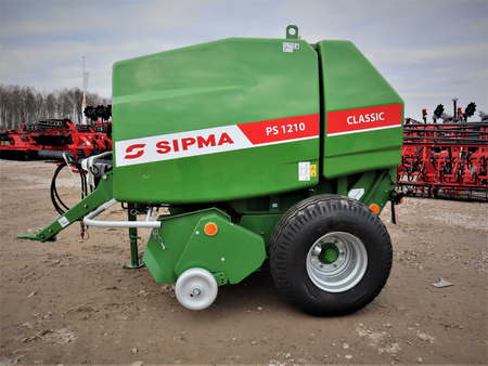 SIPMA рулонный пресс подборщик, Польша, янги, нархи 380 млн сум
