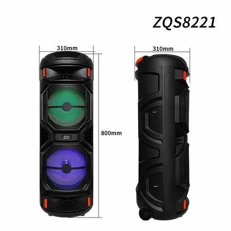 БЕПУЛ Доставка,Янги Караоке Колонкалар ZQS8221(80см) +СИМСИЗ Микрофон.