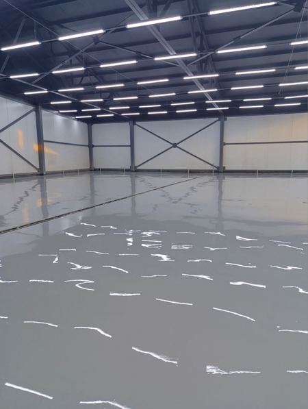 Эпоксидный наливной пол.    EPOXY FLOOR COATING SYSTEMS ALEM-500