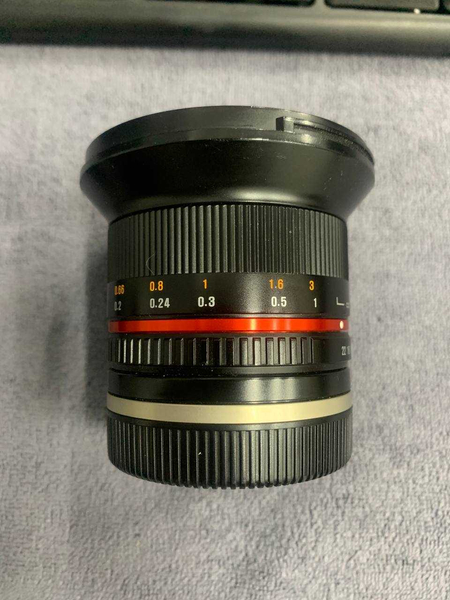 Obektiv Samyang 12 mm 1:2.0 sotiladi