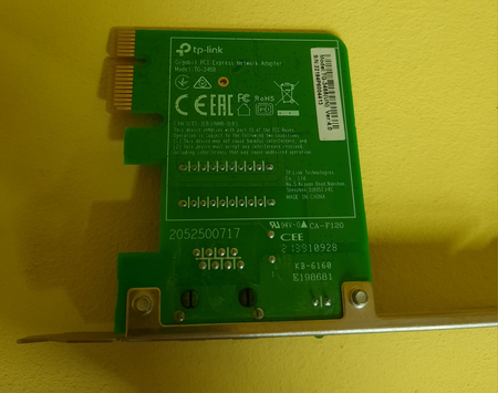 TP-Link Gigabit PCI Express интернет адаптер
