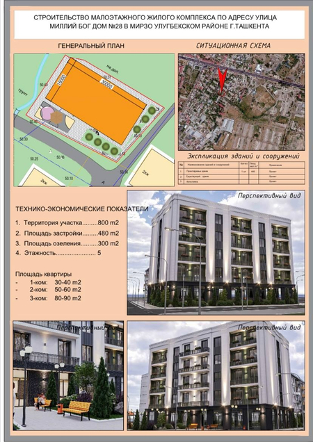 Продаётся участок под застройку