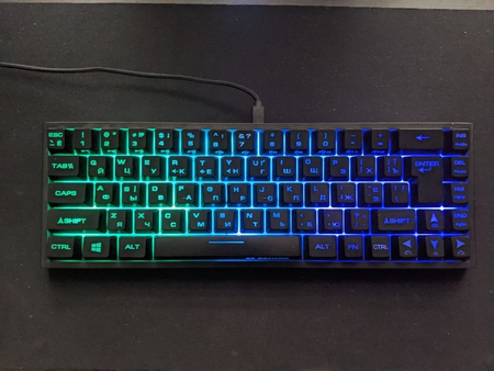 2E Gaming Keyboard\\nKeyboard\\nKG350 RGB 68 Key\\nBlack