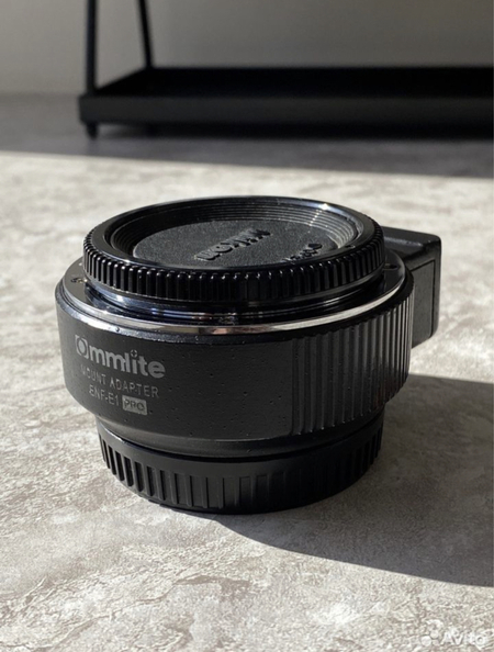 Commlite Cm Enf-E1 Pro AF sony to nikon adapter