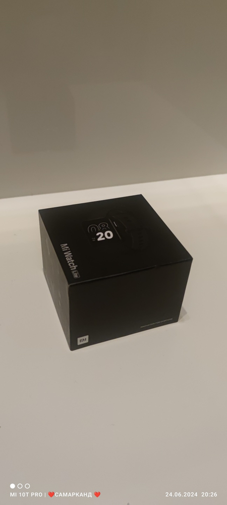 Mi watch lite black смарт часы