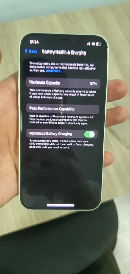 iphone 12 128gb 87 yomkost