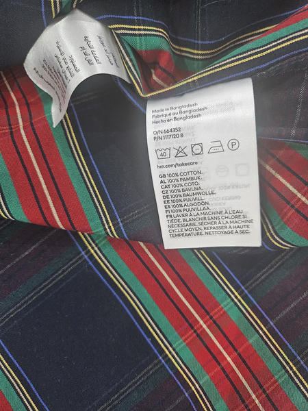 рубашка H&M. 13-14 let'