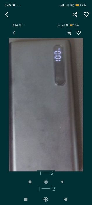 Повербанк сенсор 10000
