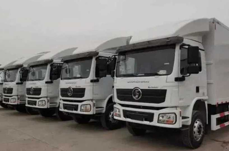 Shacman FURGON 9m va 7.5 m тайёри