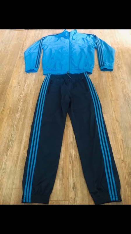 Фирменный костюм ADIDAS BLUE ORIGINAL (можно для дождя)