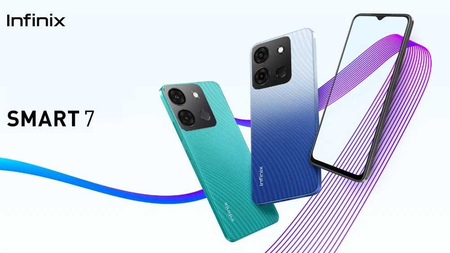 INFINIX SMART 7 4/64 misli ko‘rilmagan silliqlikni ta’minlaydi.