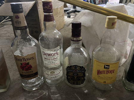 Бутылки для рукоделия