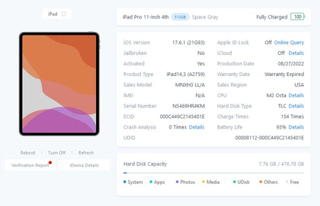 iPad Pro 11-inch 4 gen