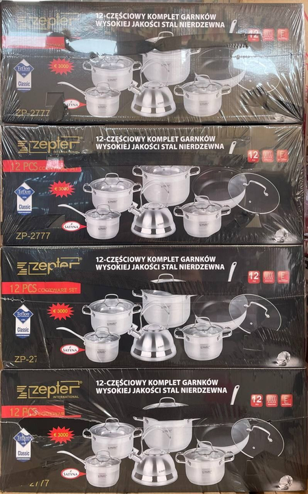 Kastrul nabor Zepter 2777 yangi