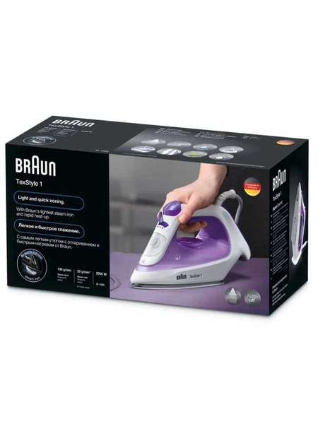 Паровой утюг BRAUN SI1080VI