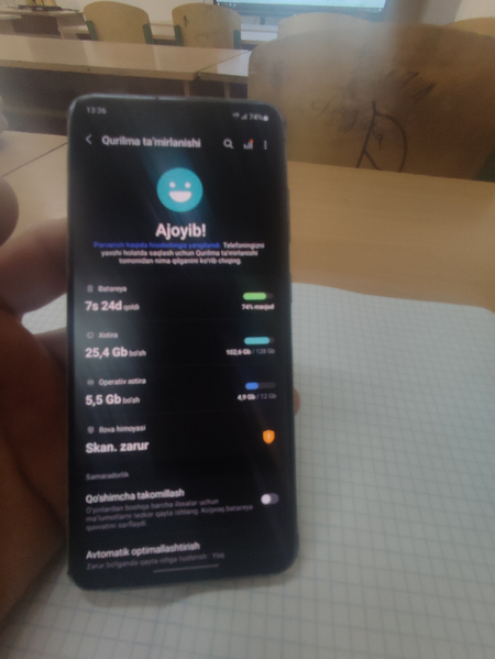 Samsung Galaxy S20 5G 128/12 pubg 90fps