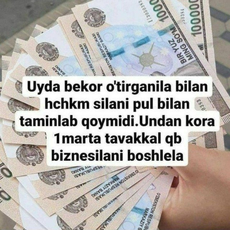 Uy bekalari uchun onlayn ish