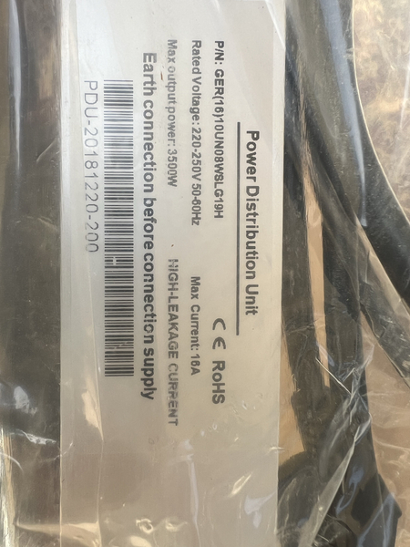 PDU Germany Quality 3500 W 19” 1U