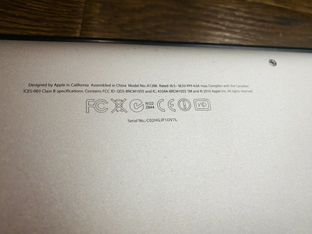 MacBook pro (15-inch Mid 2010) на запчасти
