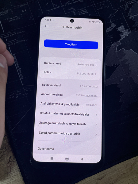 Redmi not 11: garantiya
