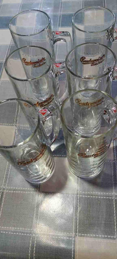 Кружка пивная Budvar Beer Glass Mug - Чехословакия