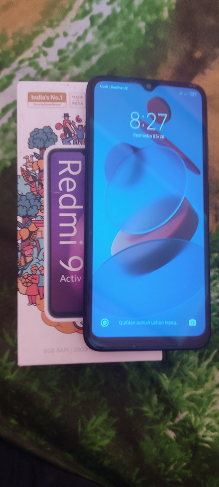 Redmi 9 Aktiv 128gb xotira